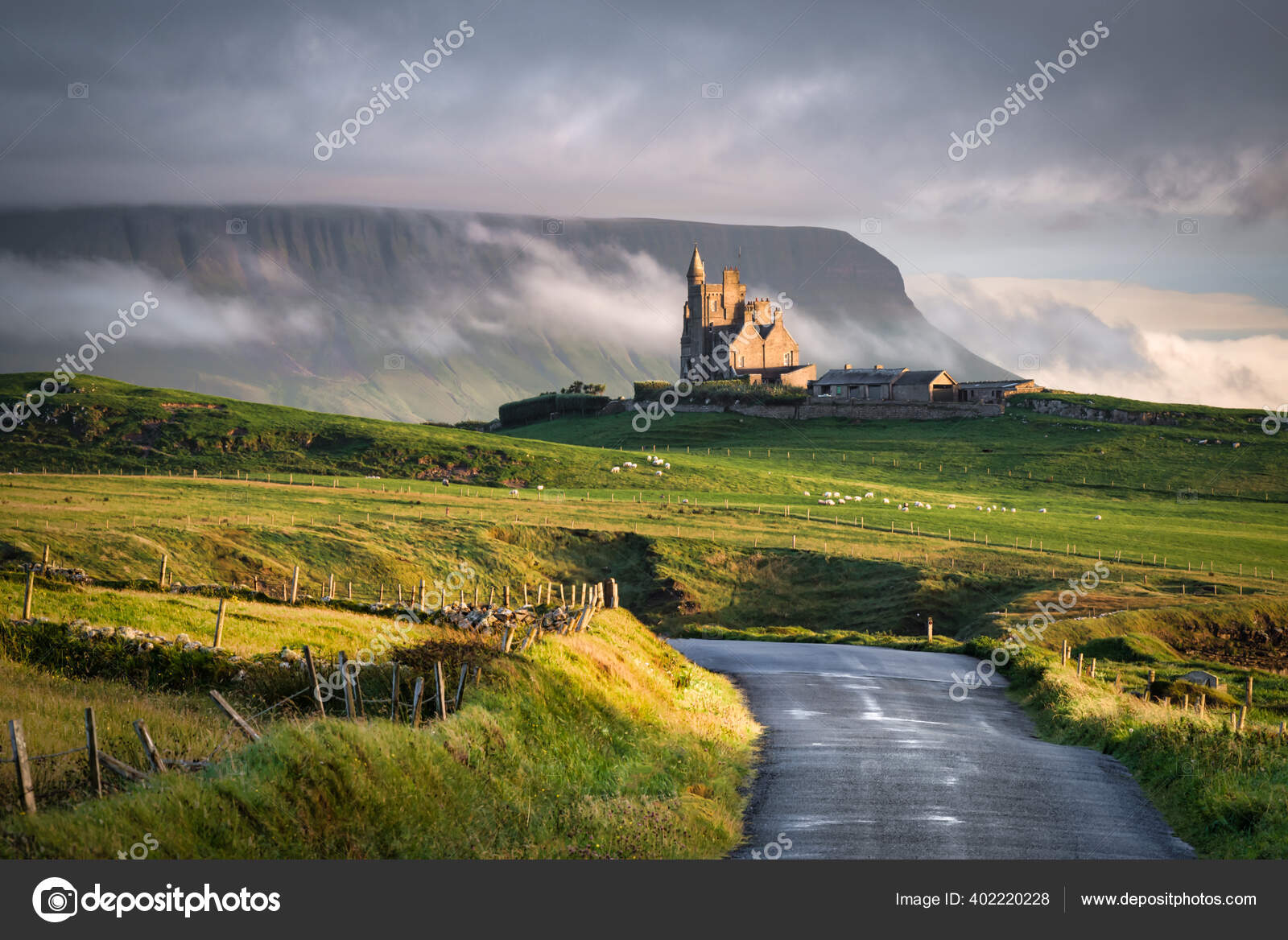 Mullaghmore Ireland Jul 2020 Classiebawn Castle Mullaghmore County ...