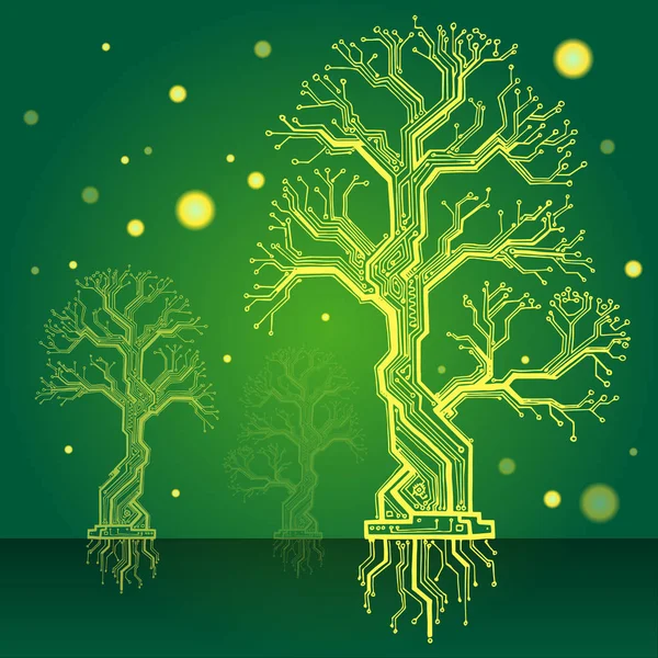 Wireframe tree Vector Art Stock Images | Depositphotos