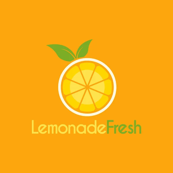 Vector Green Lemon Logo Design Template Logo Green Color Circle Stock ...