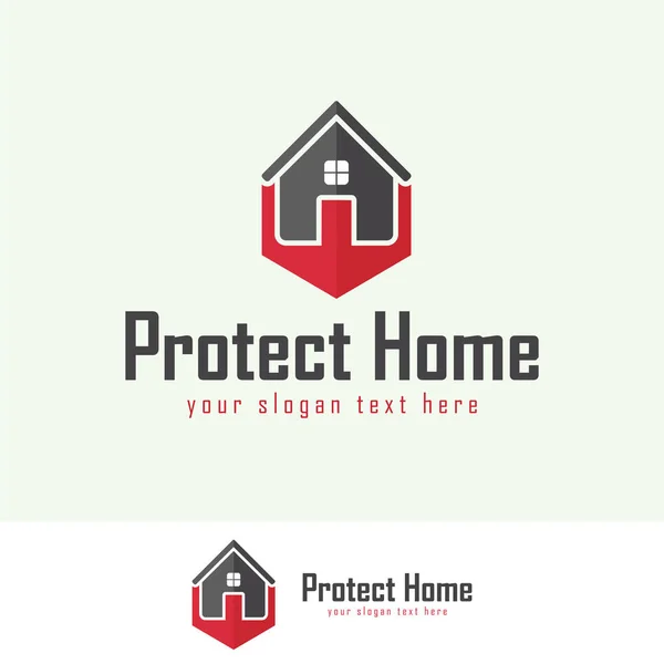 Vector Protect Home Security logo design template. - Stock Image ...