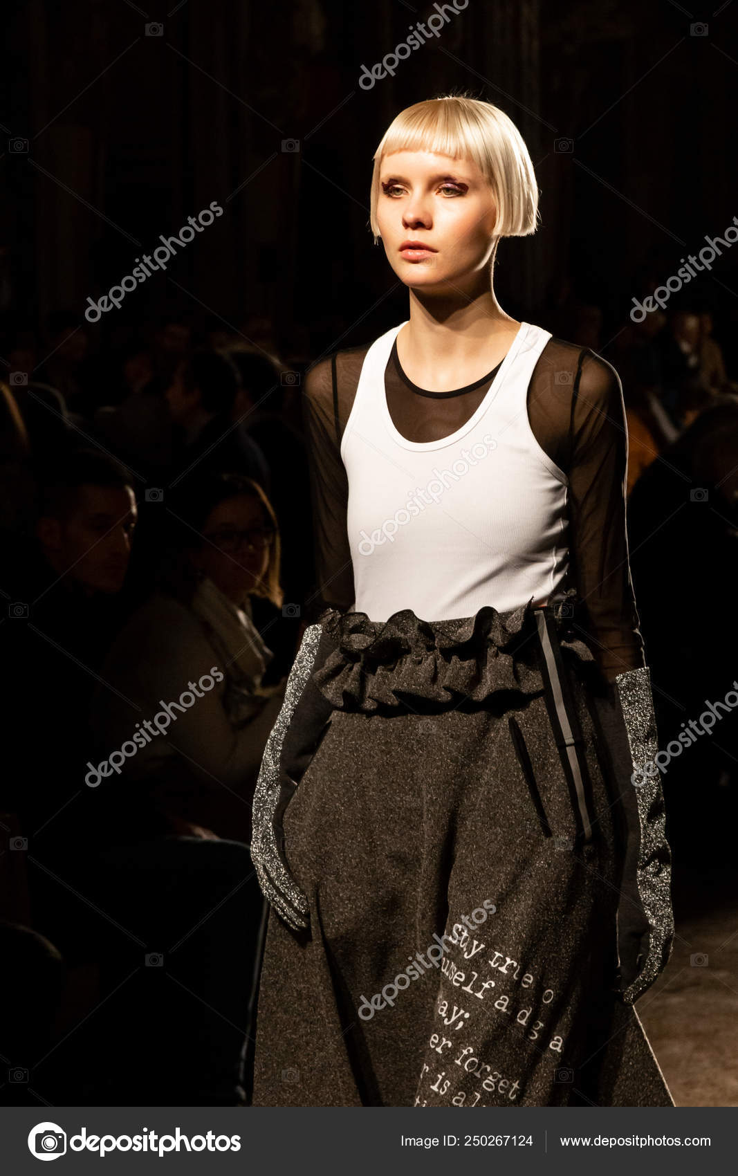 Beautiful model walking the runway – Stock Editorial Photo © tinx ...