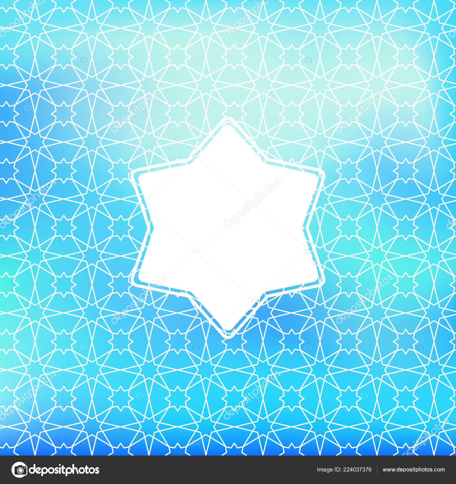Vector Arabic Pattern Background Star Element Arabic Style Stock Vector ...