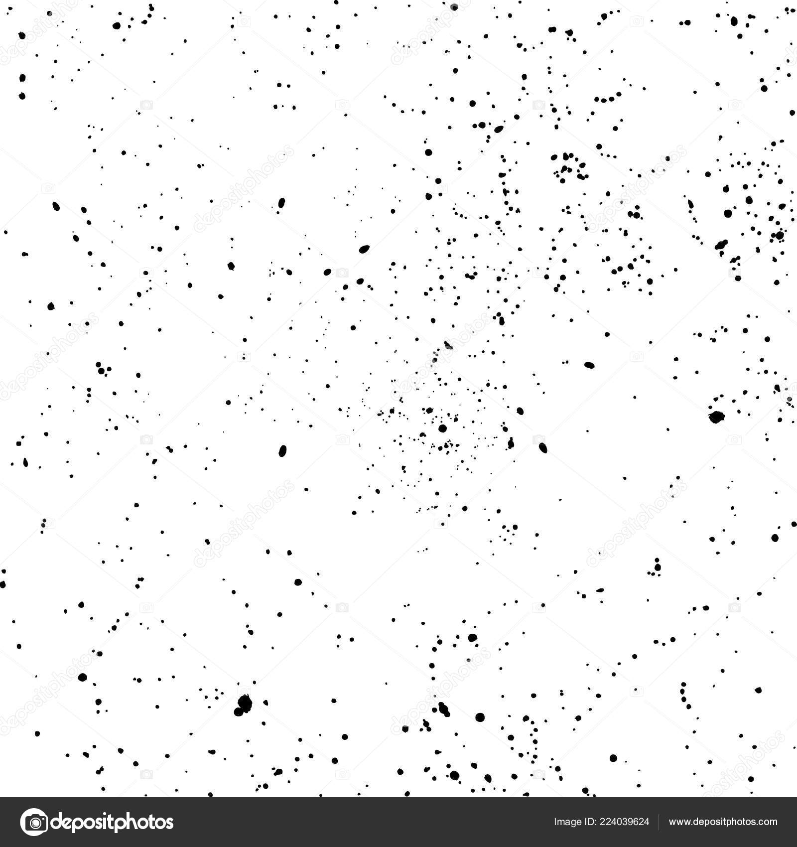 Hand Drawn Black Ink Abstract Spray Grunge Background Seamless Pattern ...