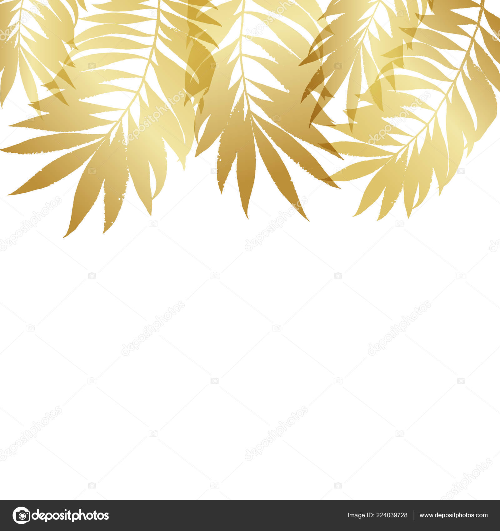 Gold Leaf Border