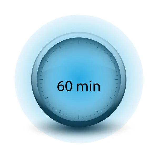 Stopwatch Expiring Time Minutes Web Icon Isolated Stock Vector Image by ...