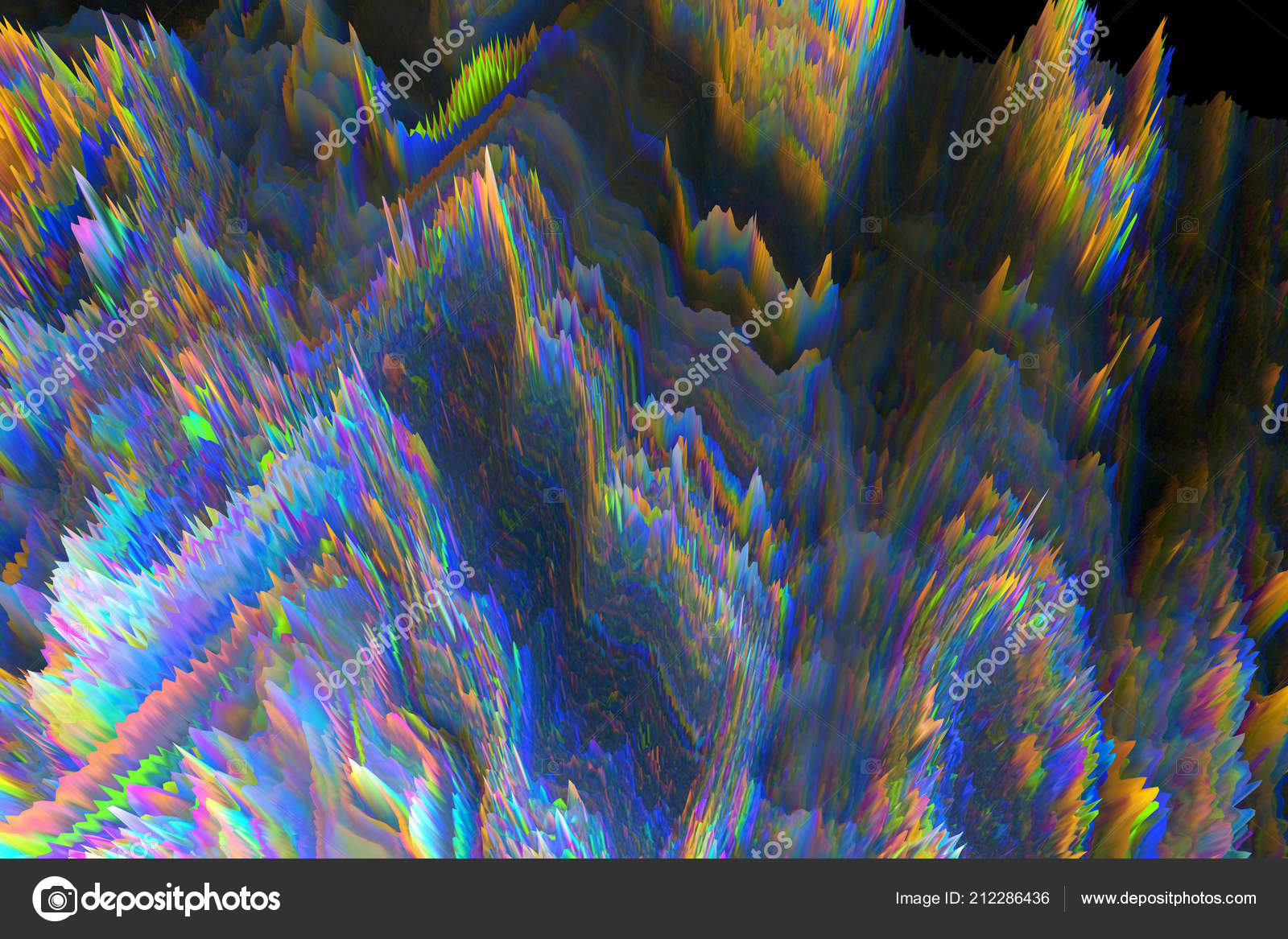 Digital Glitch Background Colorful Elements Stock Photo by ©inferion69 ...