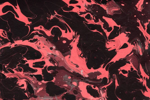 red Marble background with paint splashes texture - Stock Image ...