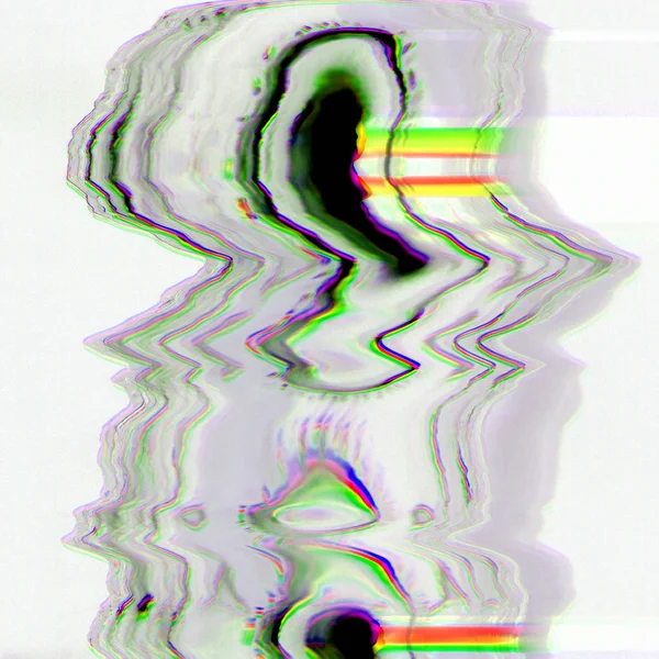 Abstract digital screen glitch effect texture. - Stock Image - Everypixel