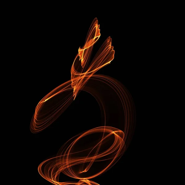 Fiery Music Note