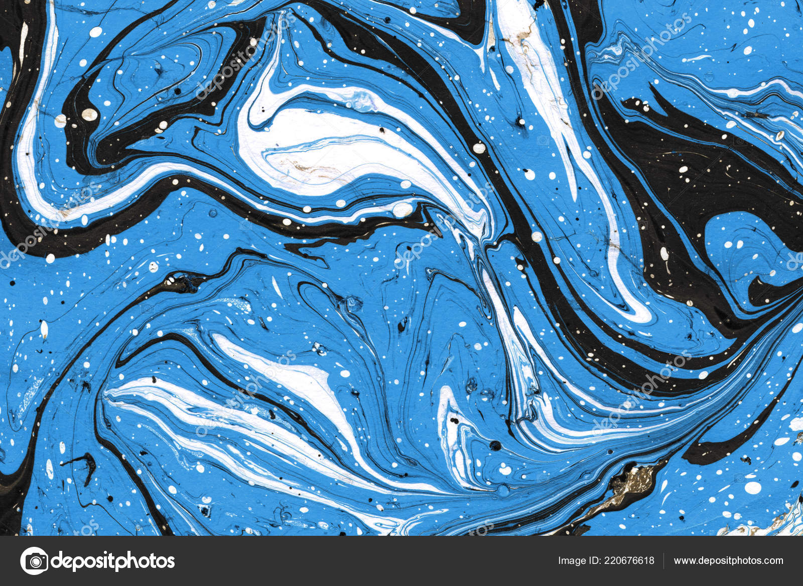 Colorful Marble Background Paint Splashes Texture — Stock Photo ...