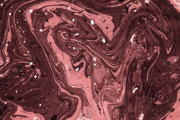 Red Marble background with paint splashes texture - Stock Image ...