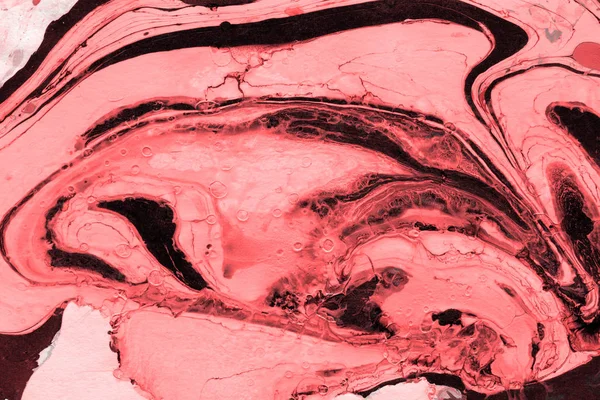 Red Marble background with paint splashes texture - Stock Image ...