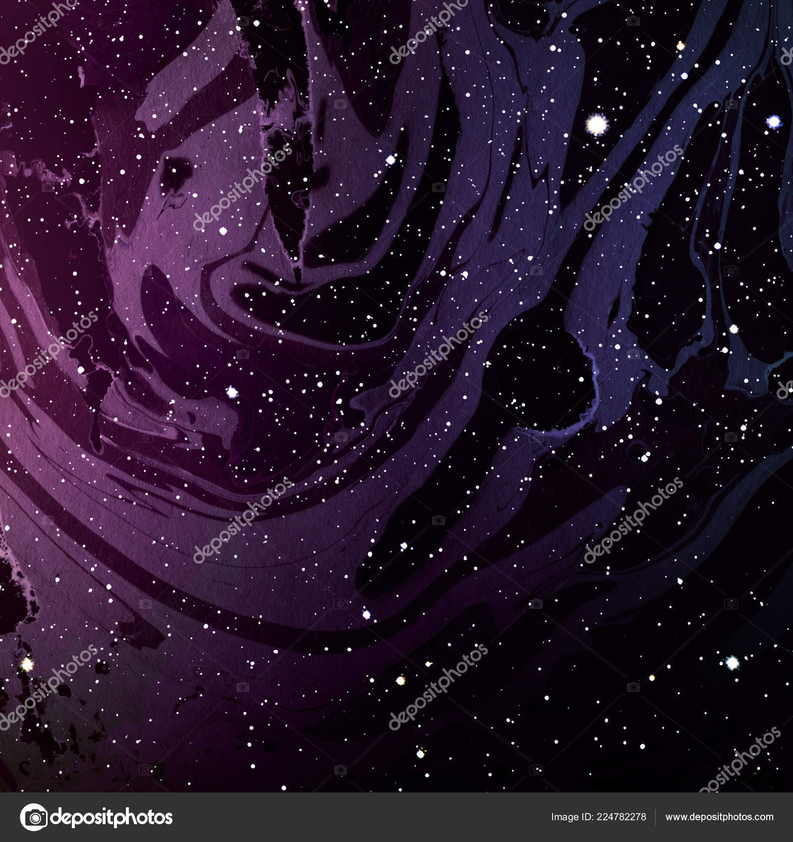 Multicolor Ink Space Texture Abstract Background — Stock Photo ...