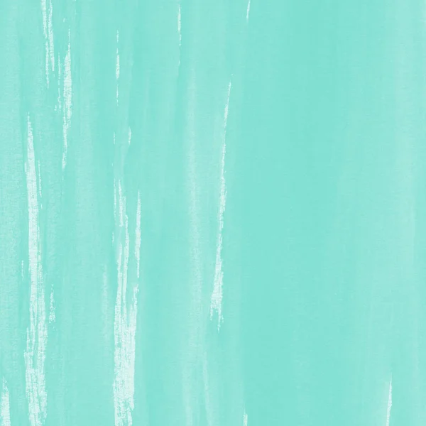 turquoise watercolor paint texture, abstract background - Stock Image ...