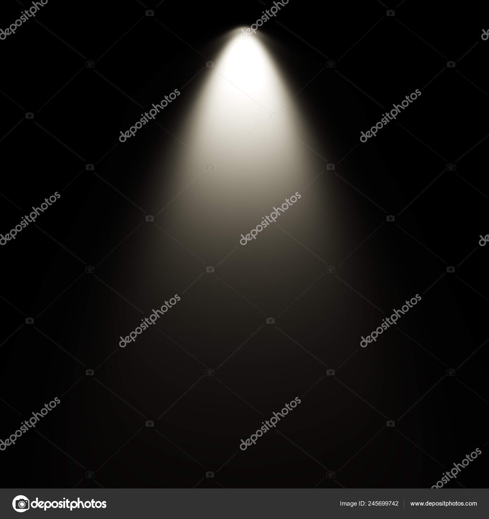 White Light Black Background Spotlight Background — Stock Photo ...