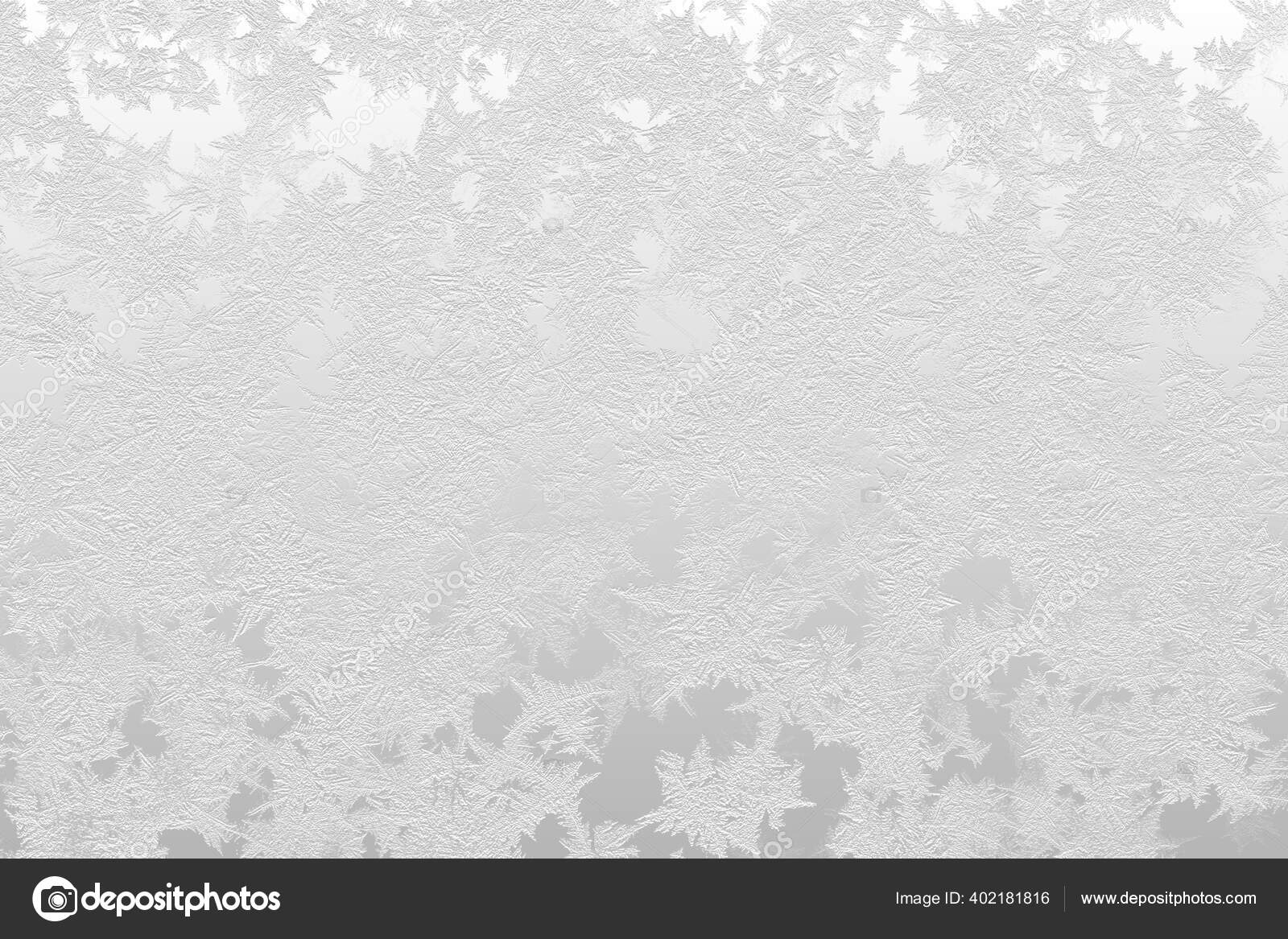 White Freeze Ice Snow Crystal Texture White Background Stock Photo by ...