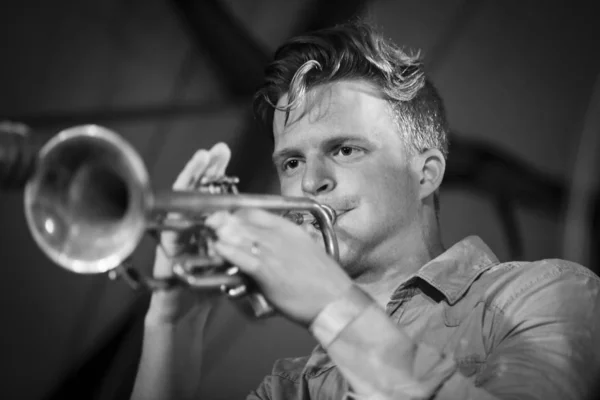 Traena, Norway - July 9 2016: concert of Norwegian Punk Rock band Kuuk ...