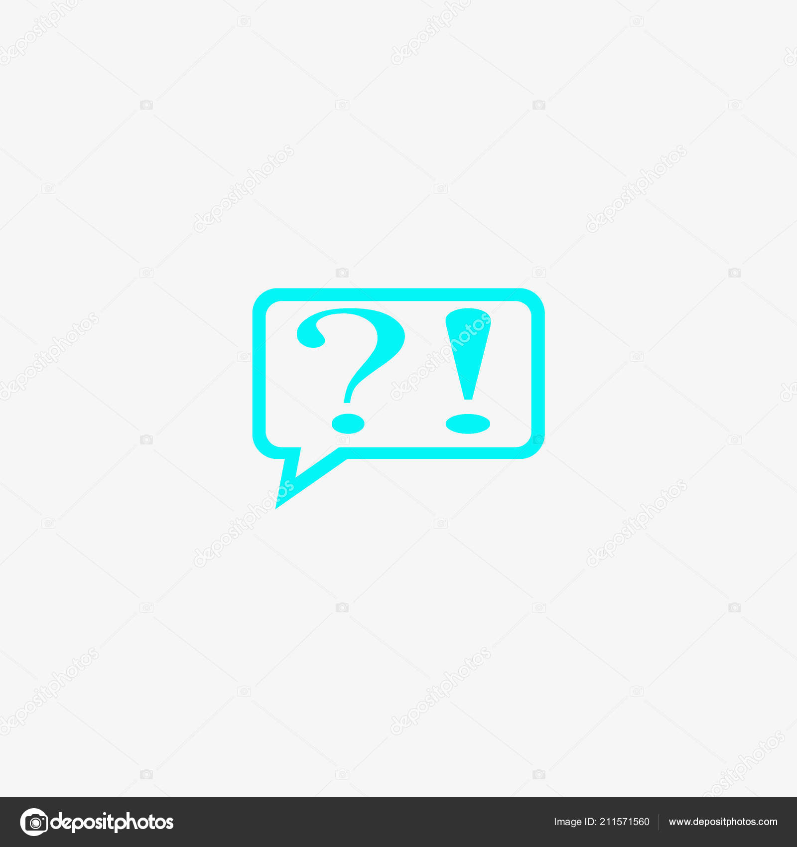 Question Exclamation Mark Vector Illustration Stock Vector by ...
