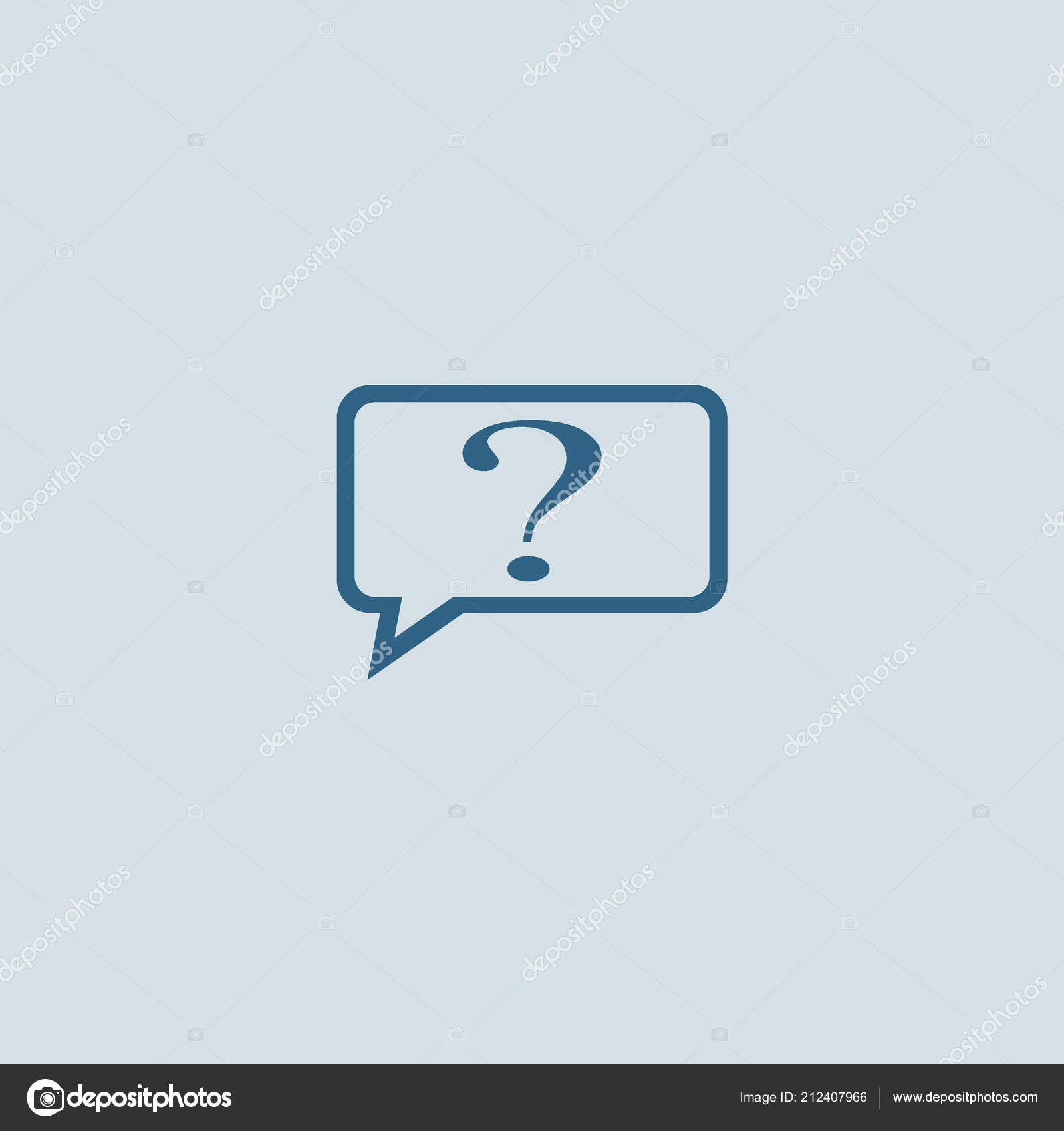 Question Mark Simple Icon Vector Illustration Stock Vector by ...