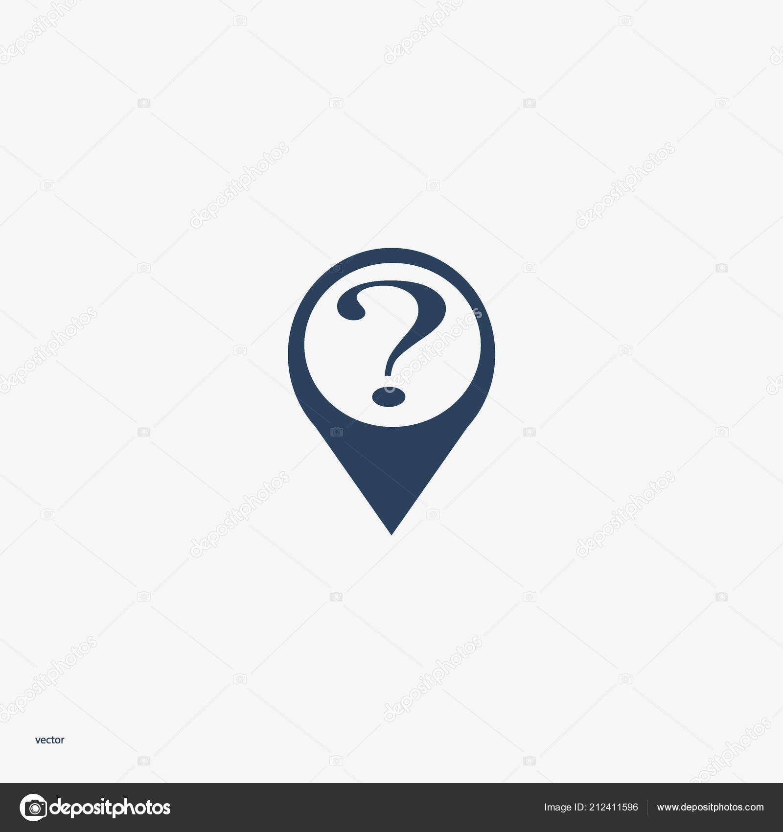 Question Mark Simple Icon Vector Illustration Stock Vector by ...