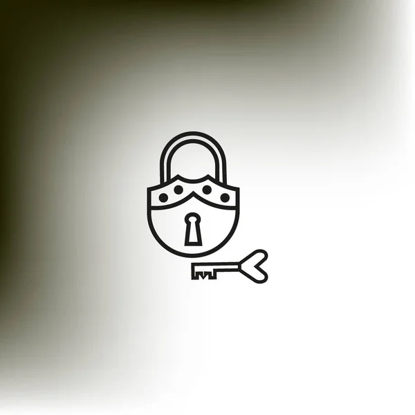 Lock Key Signs Logo Template Stock Vector by ©nettibuletti 213121050