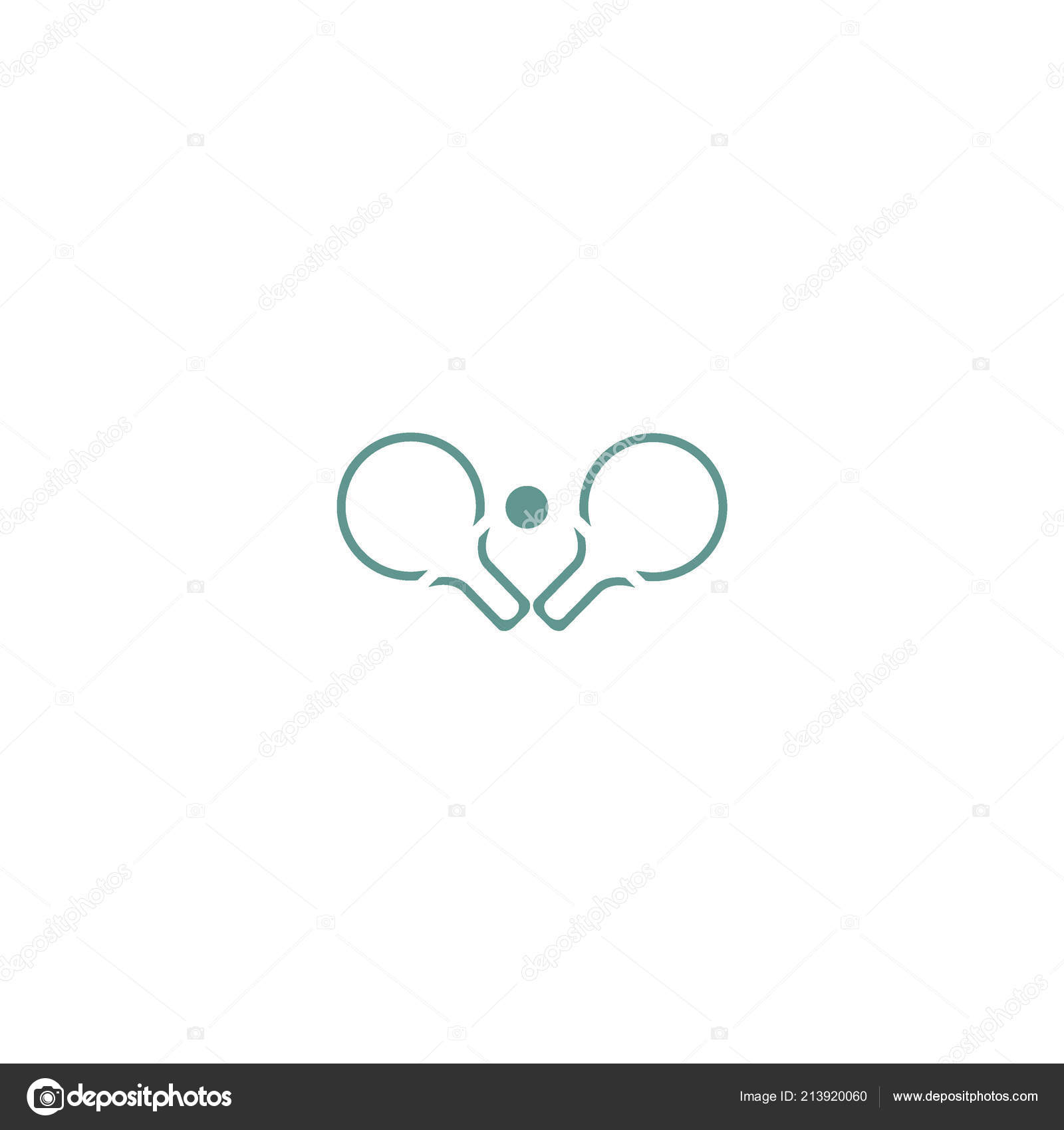 Rackets Ball Playing Tennis Vector Illustration Stock Vector by ...