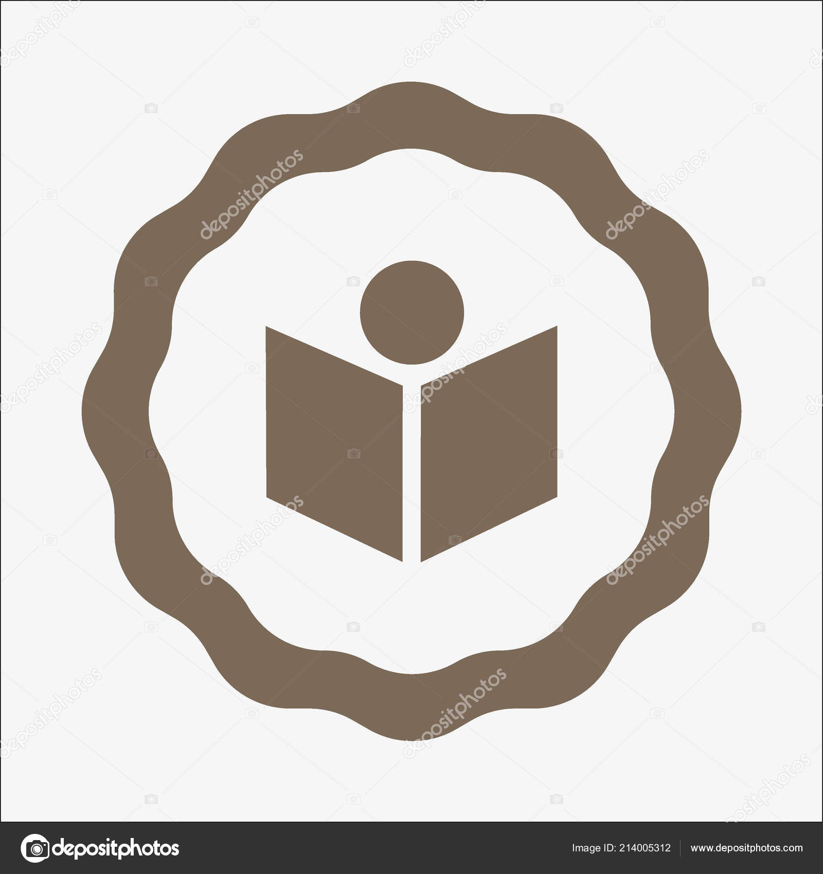 Libro Lectura Persona Ilustración Vectorial Vector de stock #214005312 ...