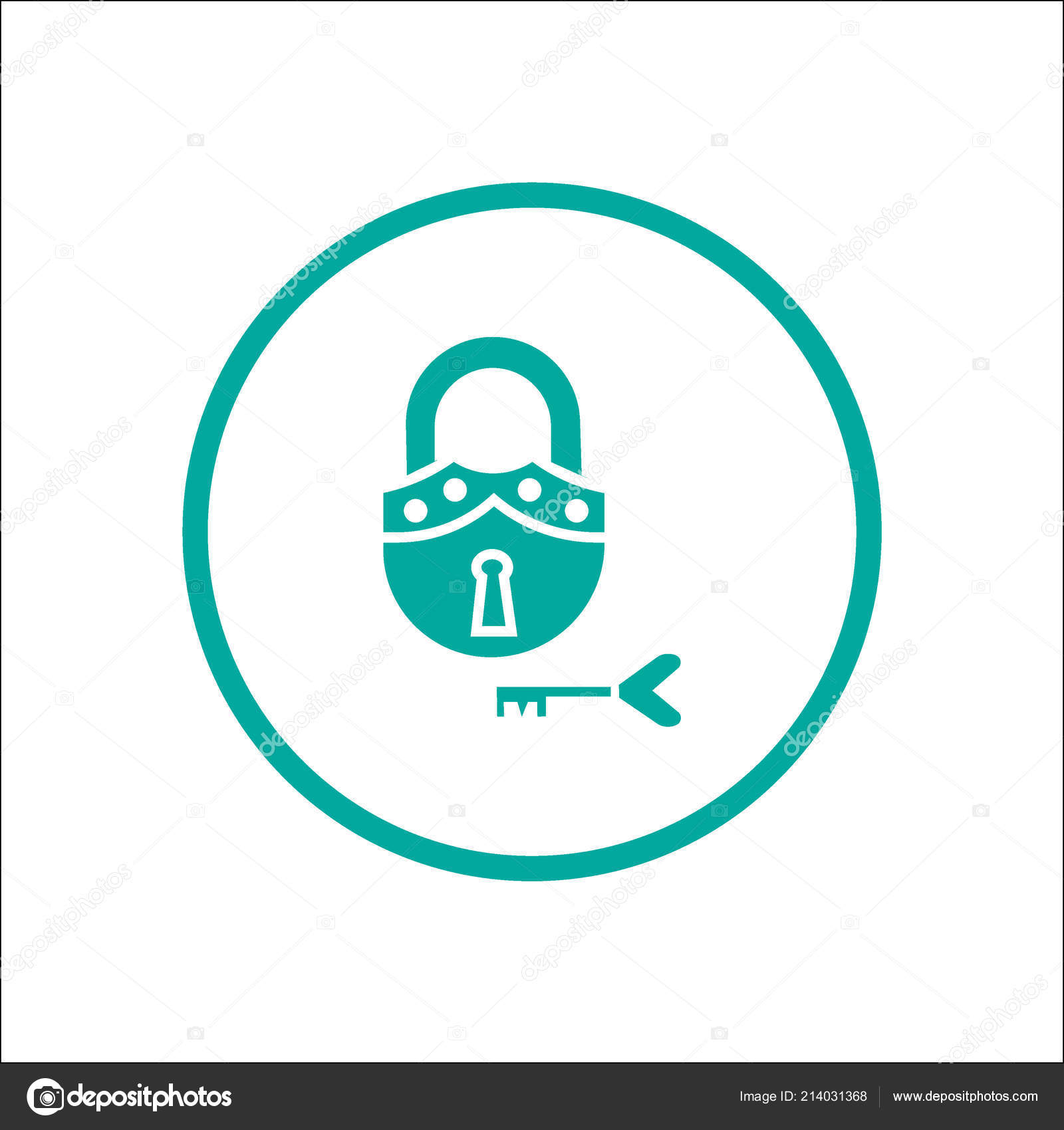 Lock Key Signs Logo Template Stock Vector by ©nettibuletti 214031368
