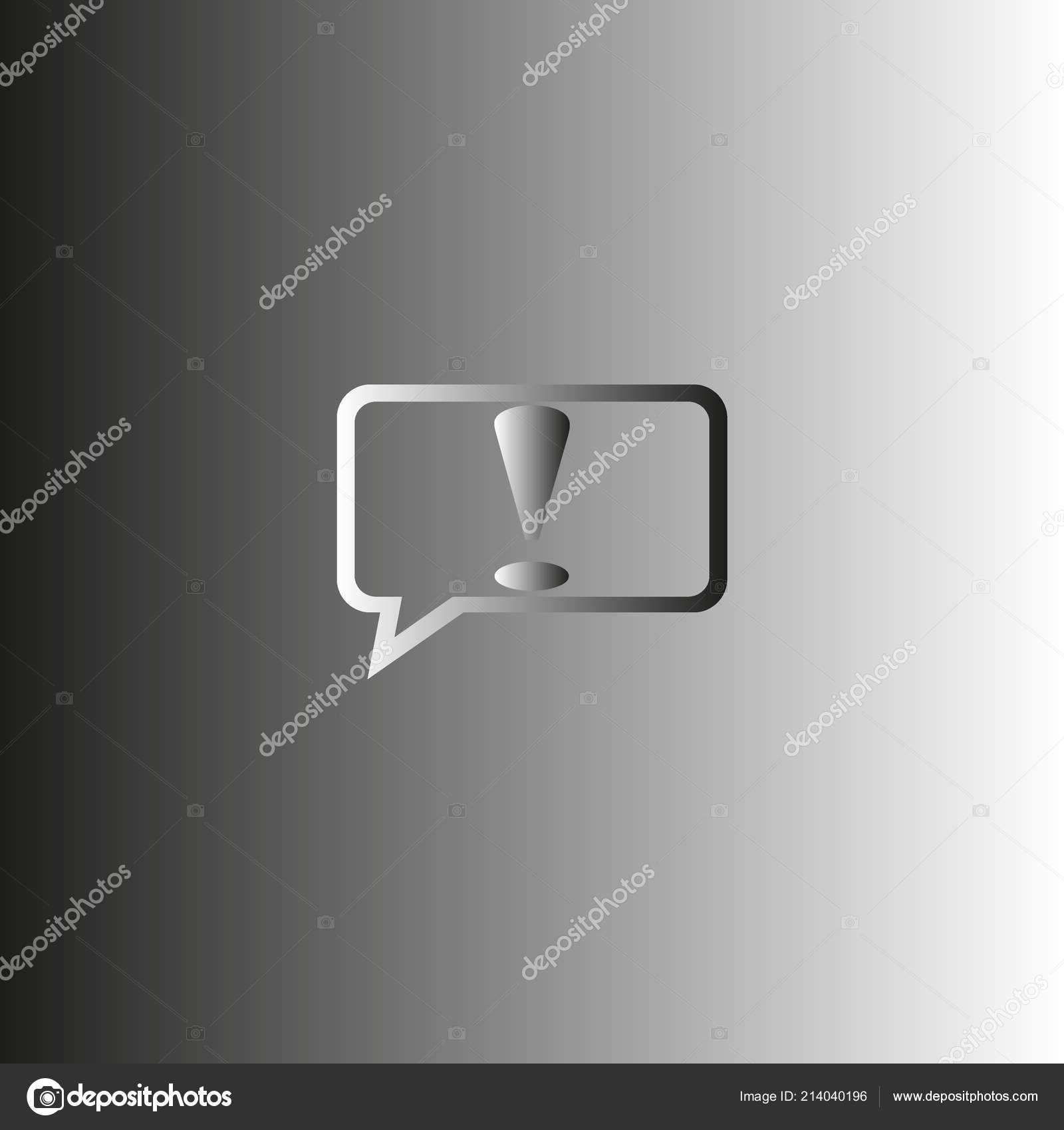 Exclamation Mark Vector Illustration Stock Vector by ©nettibuletti ...