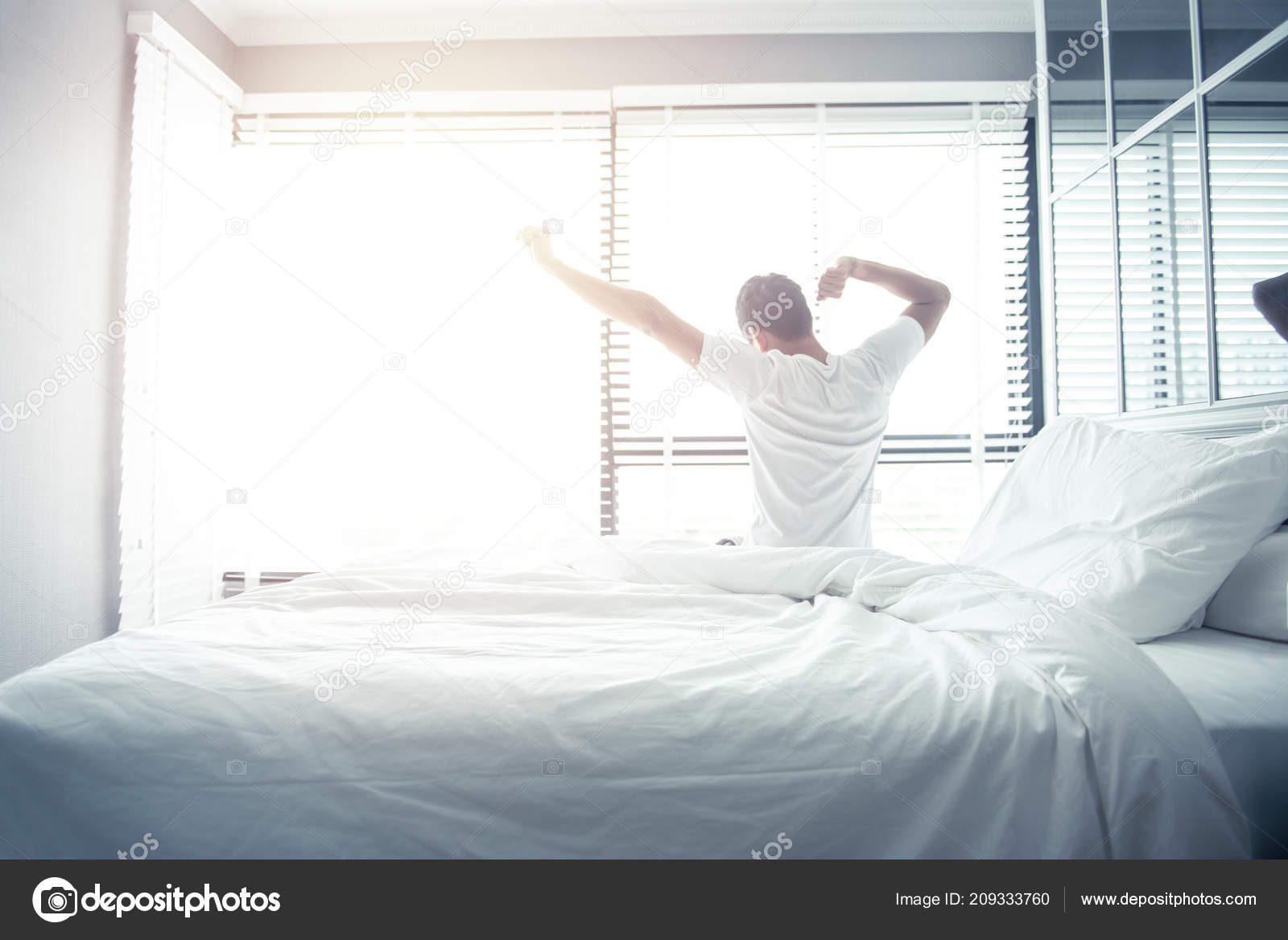 Man Wake Up In The Morning