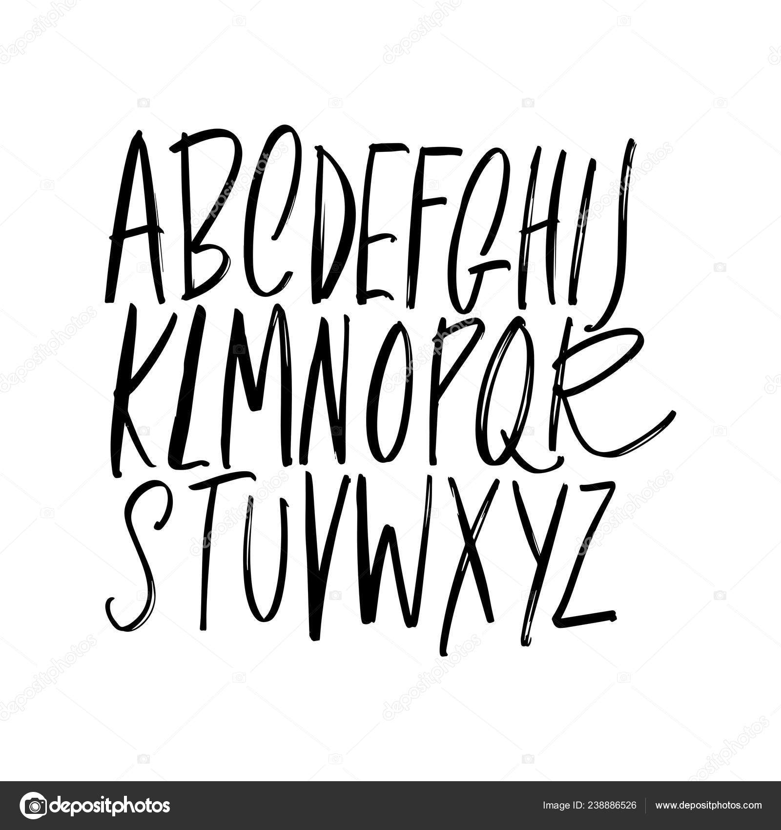 Cute Fonts To Draw Alphabet