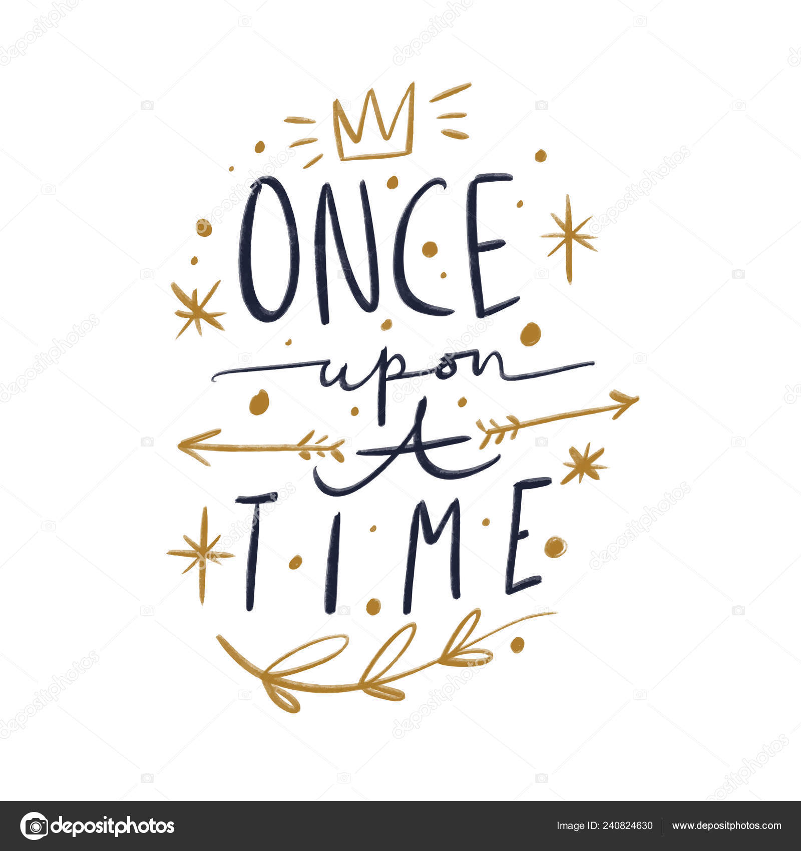 Calligraphy Once Upon A Time