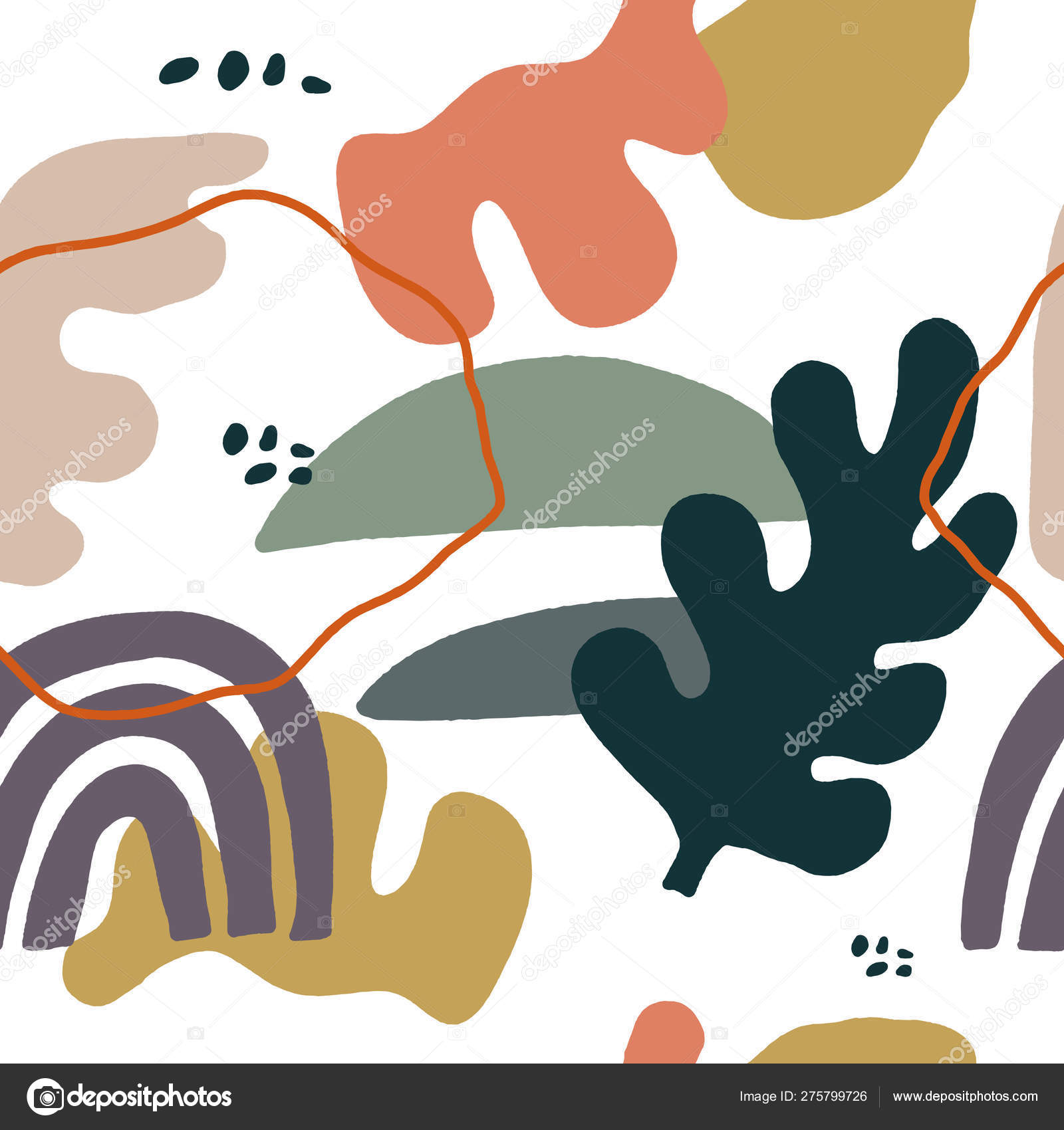 Mid Century Modern Graphic Design Patterns