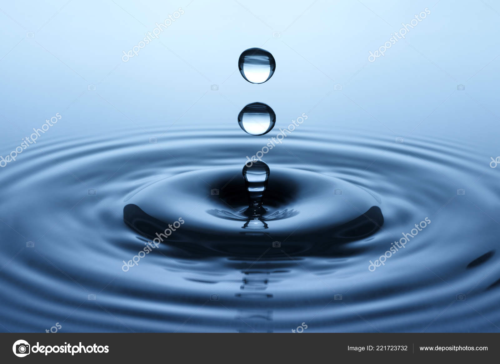 Rain Droplets Splash