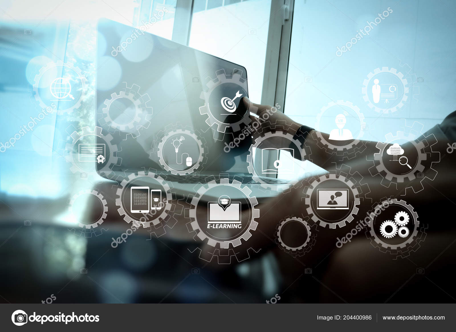 Learning Connected Gear Cogs Connected Diagram Virtual Dashboard ...