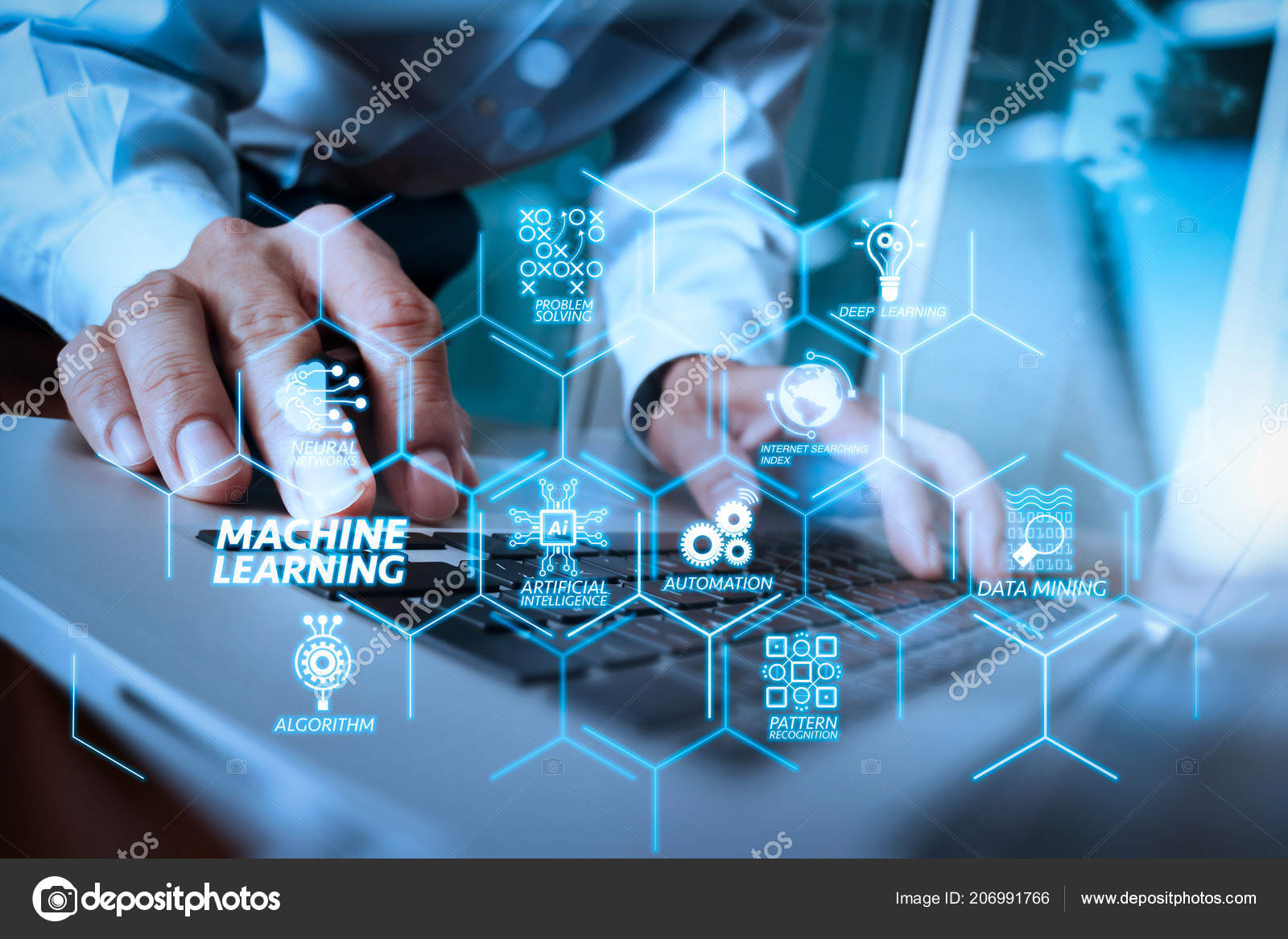 Machine Learning Technology Diagram Artificial Intelligence Neural ...
