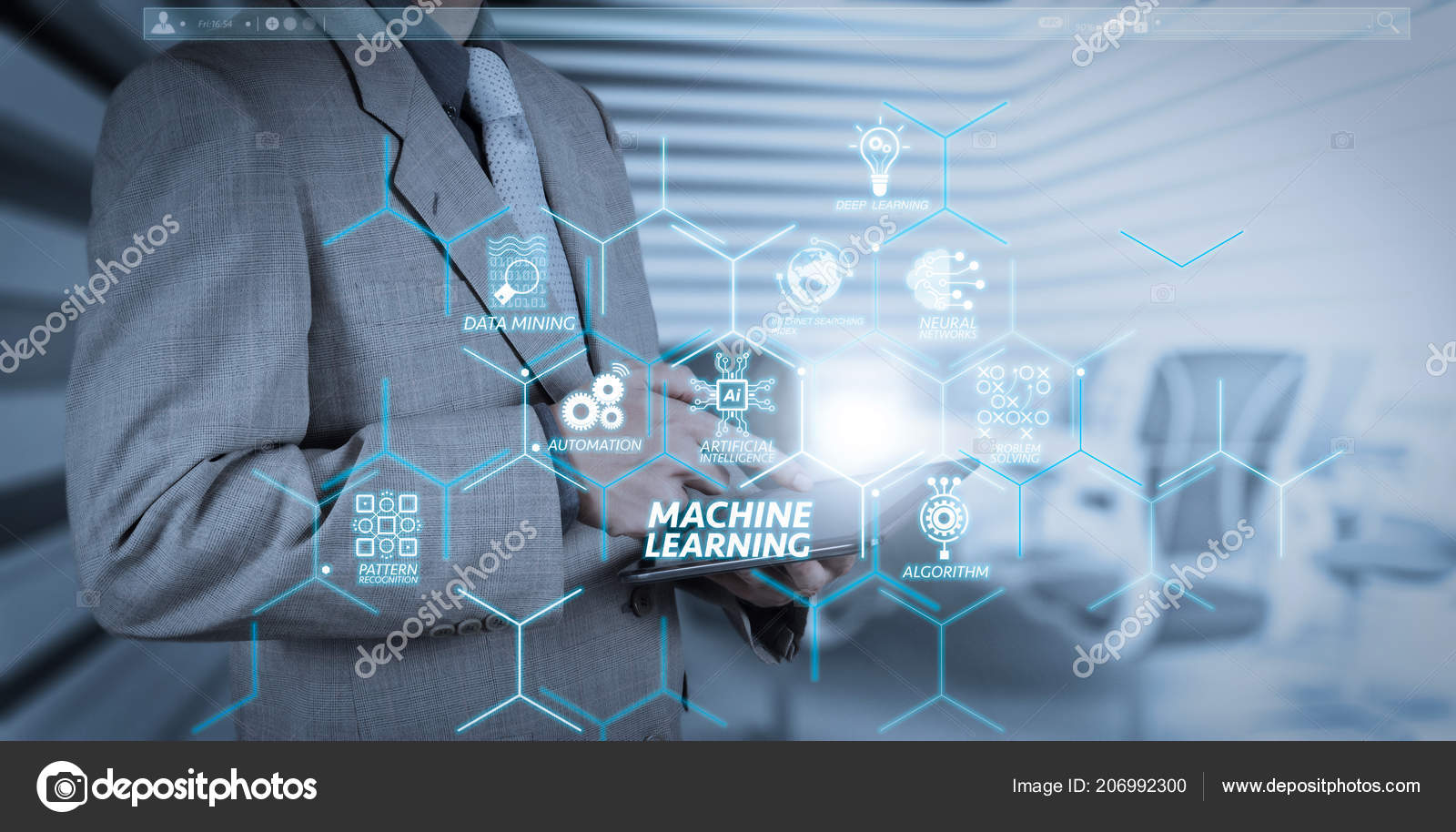 Machine Learning Technology Diagram Artificial Intelligence Neural ...