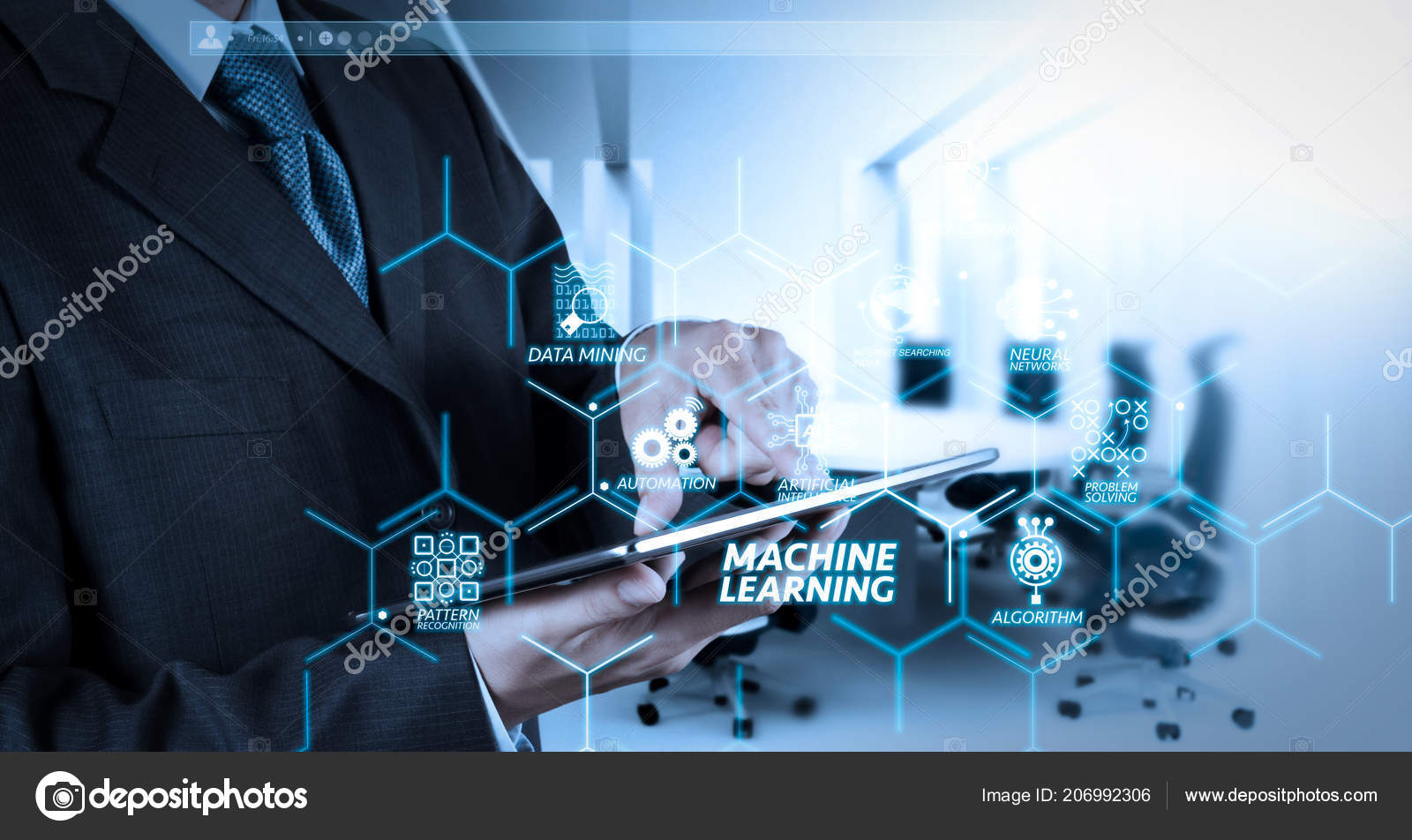 Machine Learning Technology Diagram Artificial Intelligence Neural ...