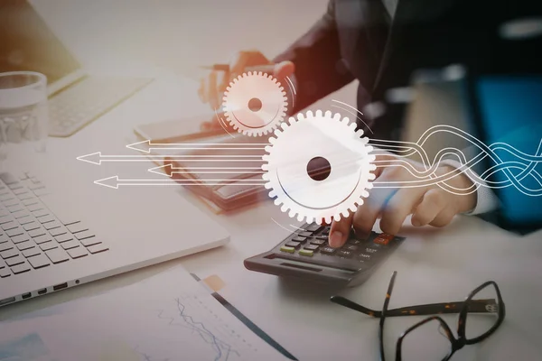 Business process thinking Stock Photos, Royalty Free Business process ...