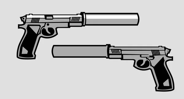 27,322,936 Two pistols Vector Images | Depositphotos