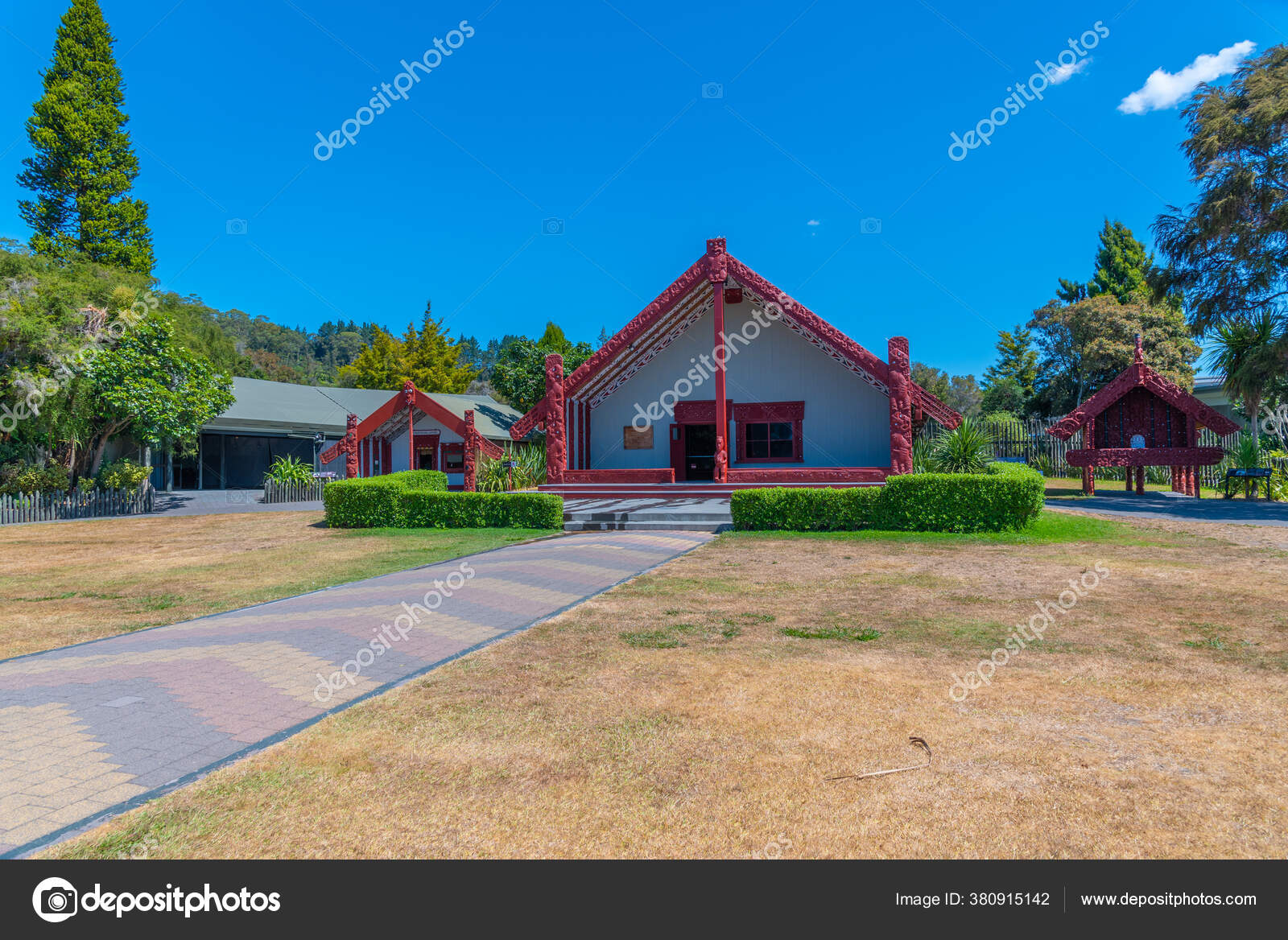 Traditional Maori House