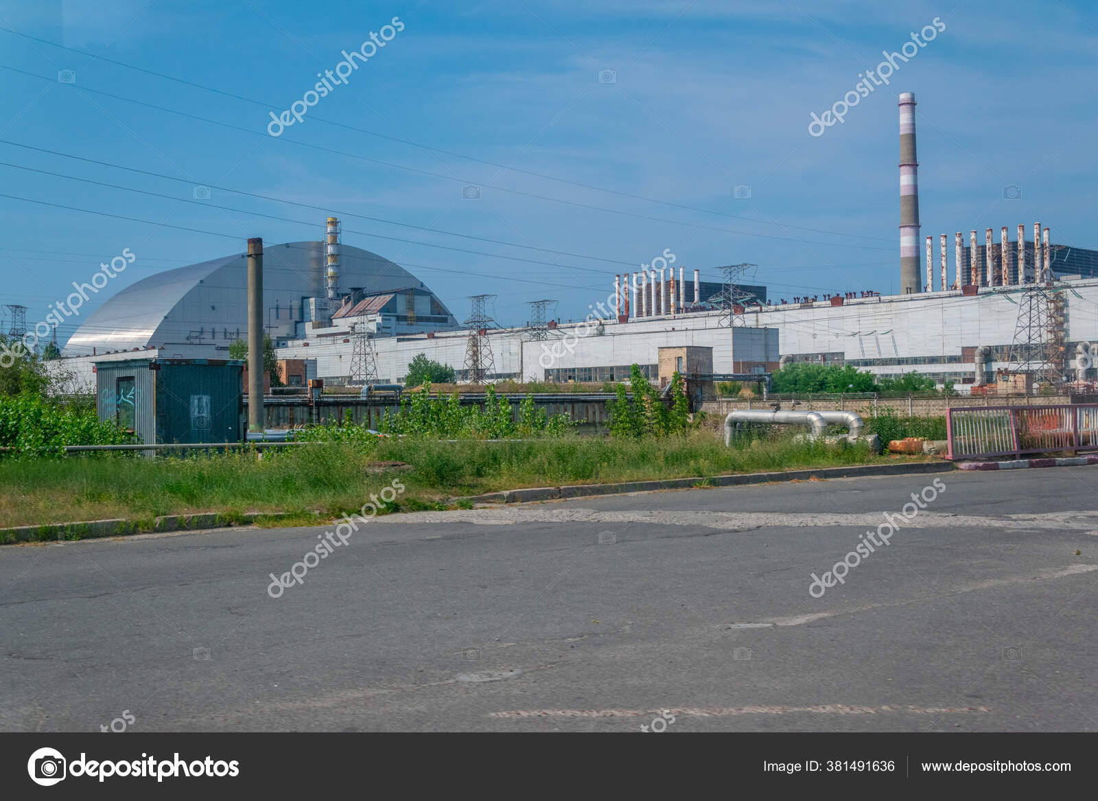 New Safe Confinement Chernobyl Power Plant Ukraine – Stock Editorial ...