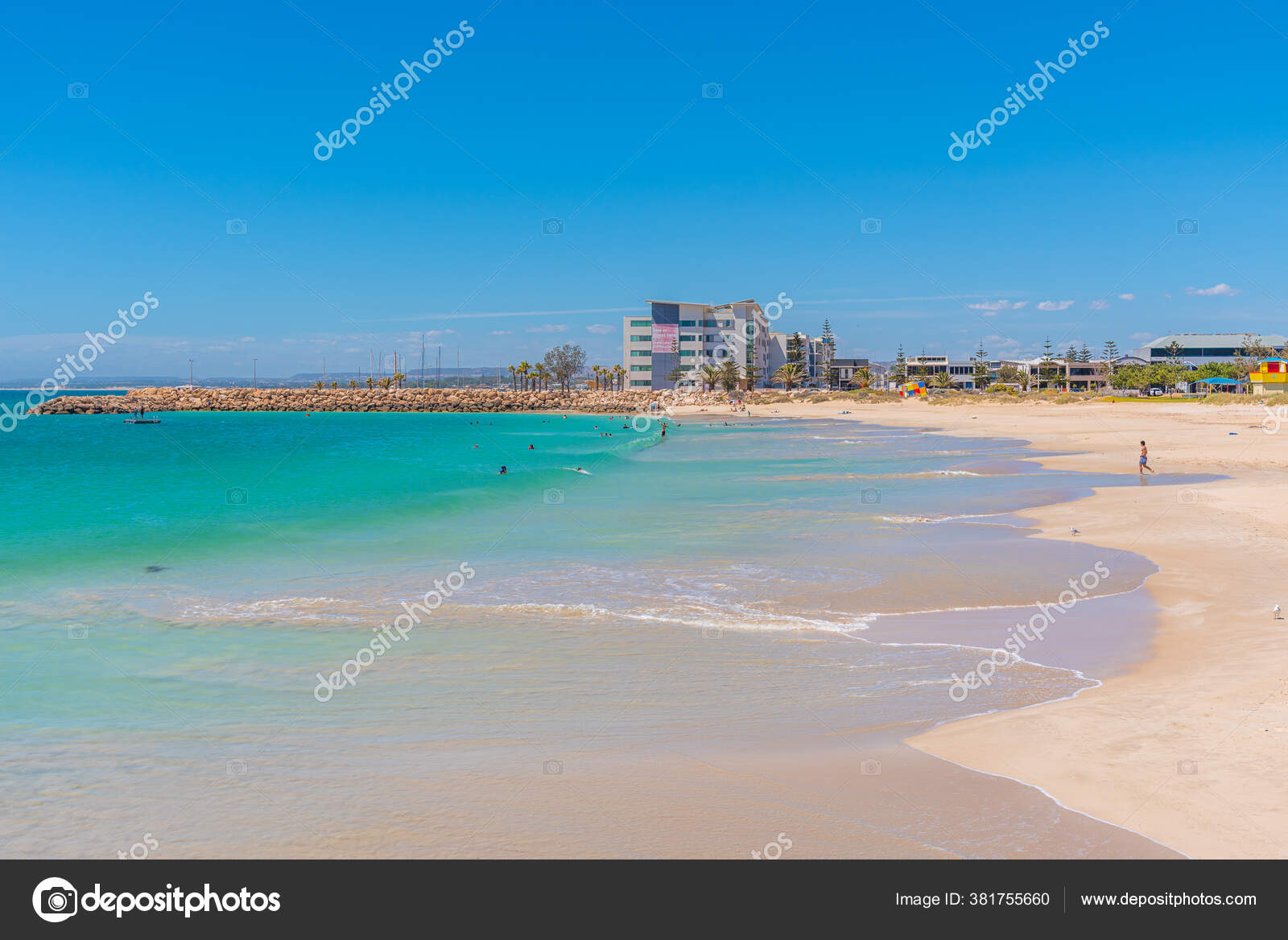 Geraldton Australia January 2020 Cityscape Beach Geraldton Australia ...