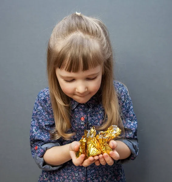 Portrait Smiling Beautiful Girl White Background Stock Photo by ...