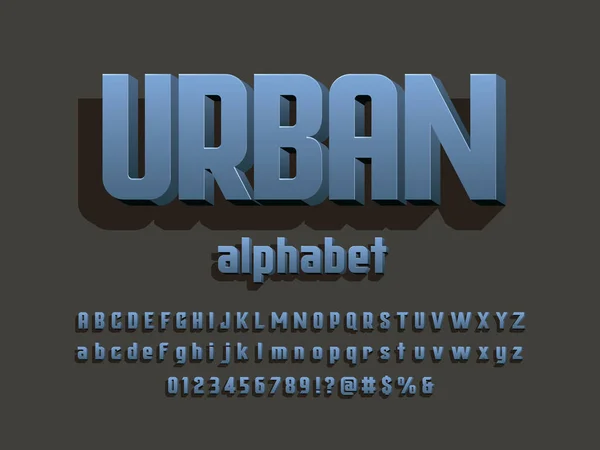 Letras urbanas imágenes de stock de arte vectorial | Depositphotos