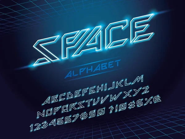100,000 Space font Vector Images | Depositphotos