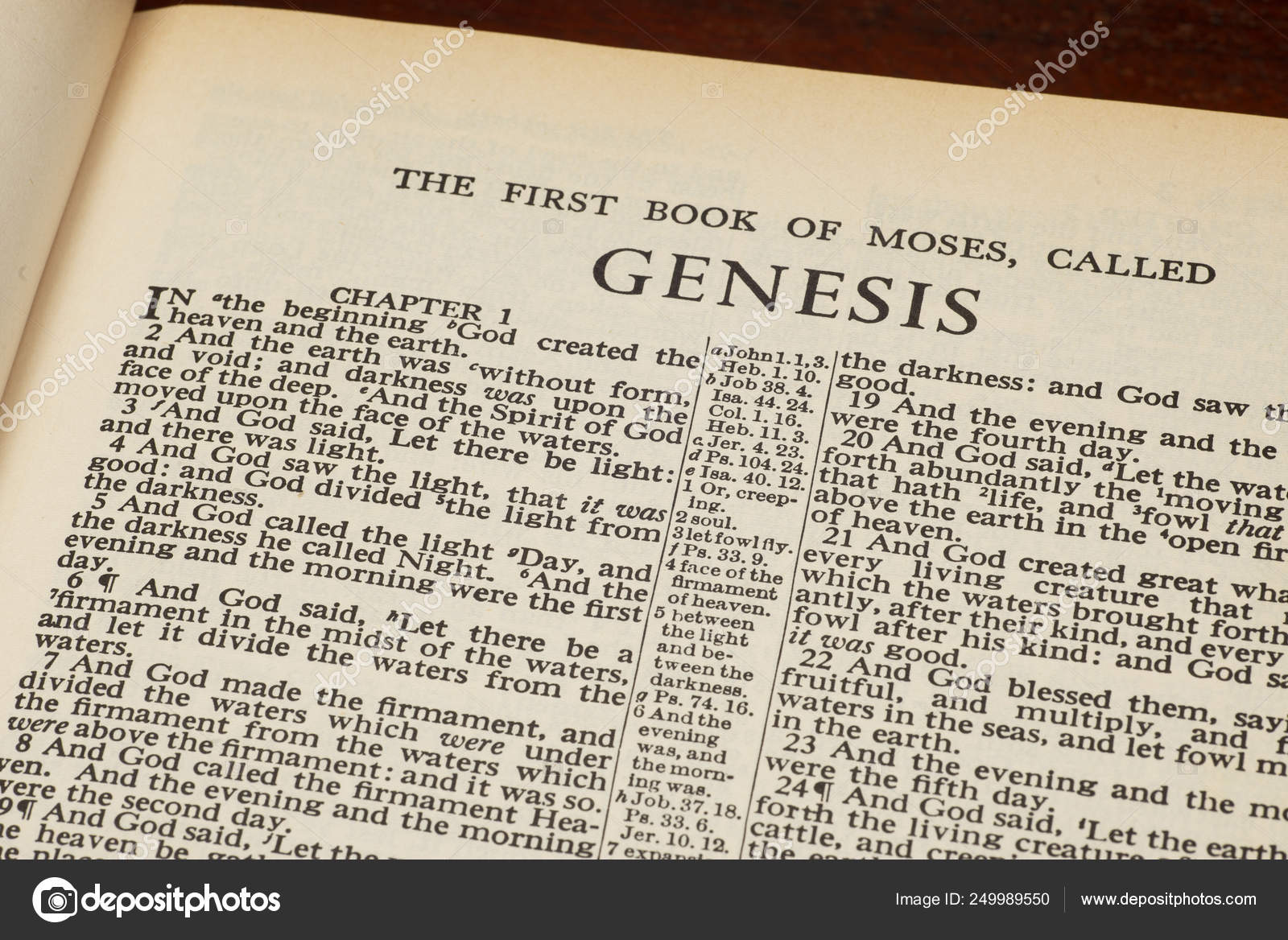Book Of Genesis Chapter 1