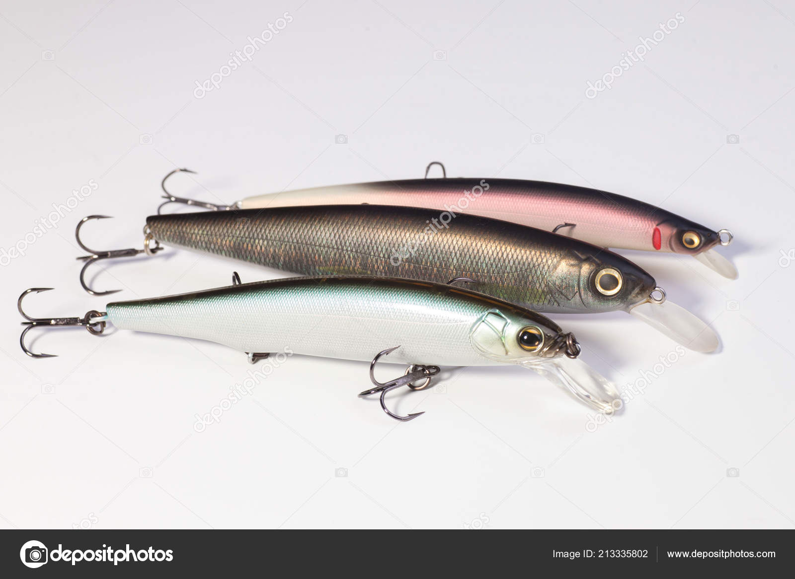 Artificial Bait Fishing Catching Predatory Fish — Stock Photo ...
