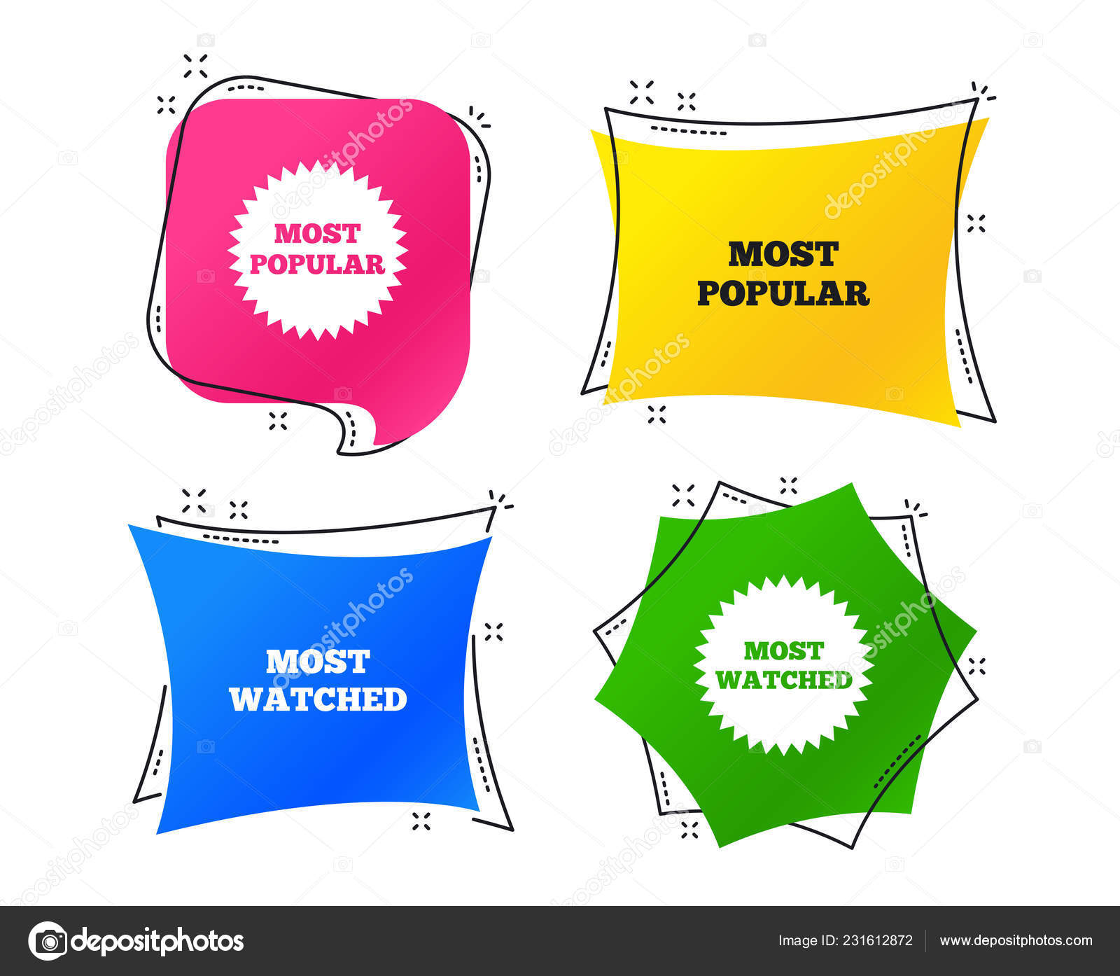 Most Popular Star Icon Most Watched Symbols Clients Users Choice Stock ...