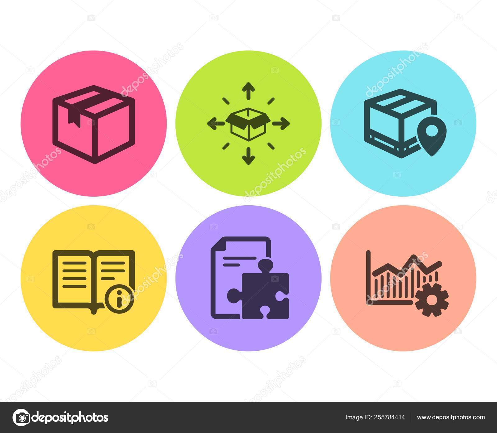 Parcel Tracking Technical Info Strategy Icons Simple Set Parcel Operational Stock Vector Image ...